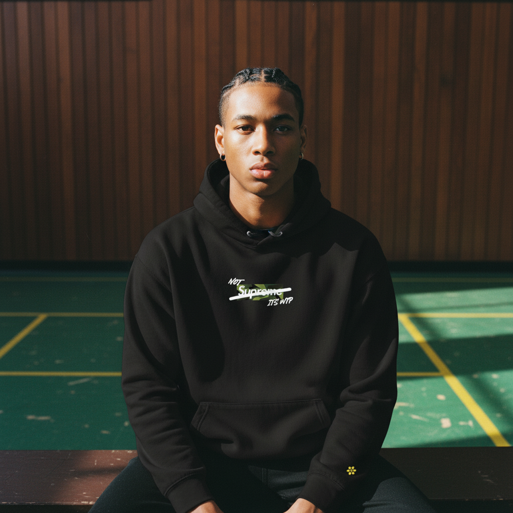 """VOLT"" Not Sup Hoodie | Black" – Water the Plant